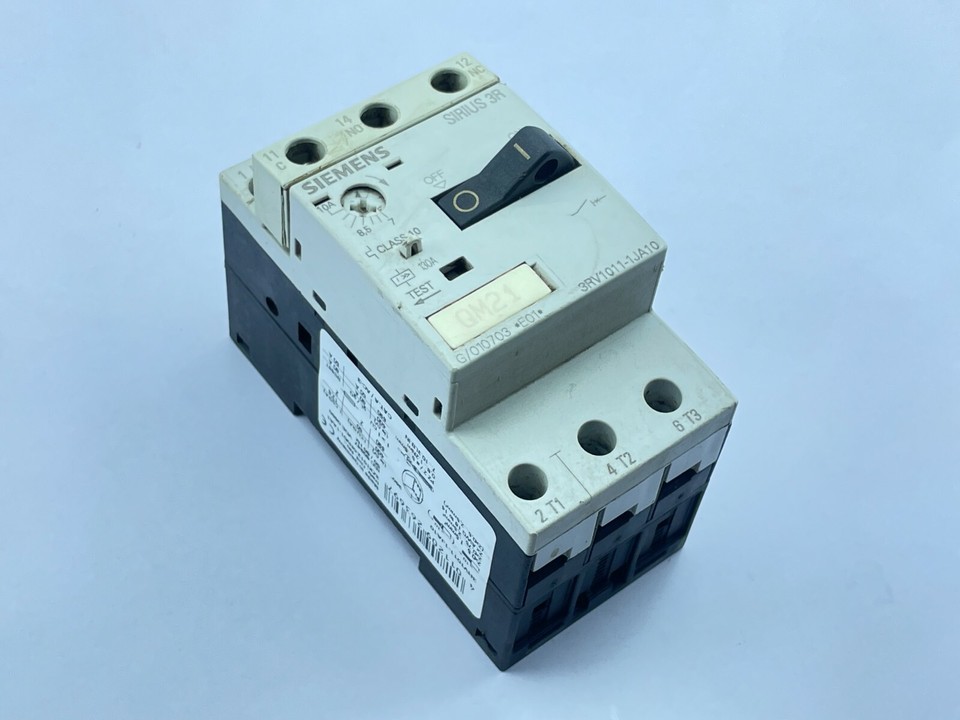 Siemens 3RV1011-1HA10 SIRIUS 3R Circuit Breaker Motor Protection 7-10A ...
