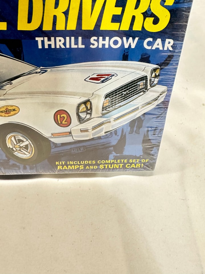 Mustang Hell Drivers Show Car Vintage Model Kit By AMT 1/25th Scale | eBay