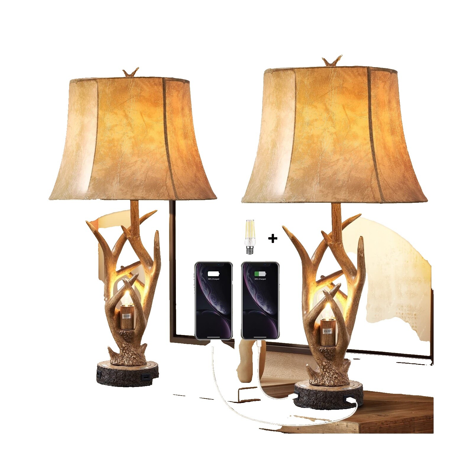 Western Table Lamps | eBay