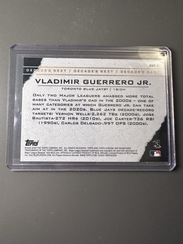 2020 Topps Chrome Update Series - Target Decade's Next Vladimir ...