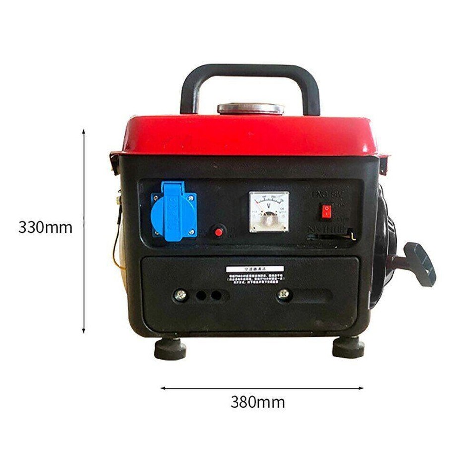650W Small Gasoline Generator Home Mini Single-Phase Inverter Power ...