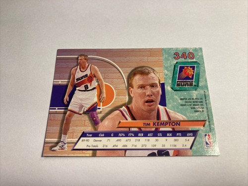 ‘92-93 Fleer Ultra Basketball Card No. 340 Tim Kempton | eBay