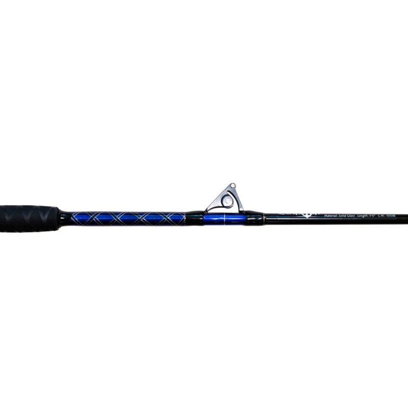 White Marlin Rod - 130lb Bent Butt Roller Rod | eBay