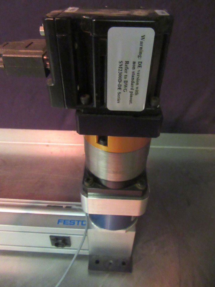 O327 FESTO DRIVE UNIT EGC-70-TB-KF-10A-GK / SMART MOTOR SM2300D-DE FREE ...