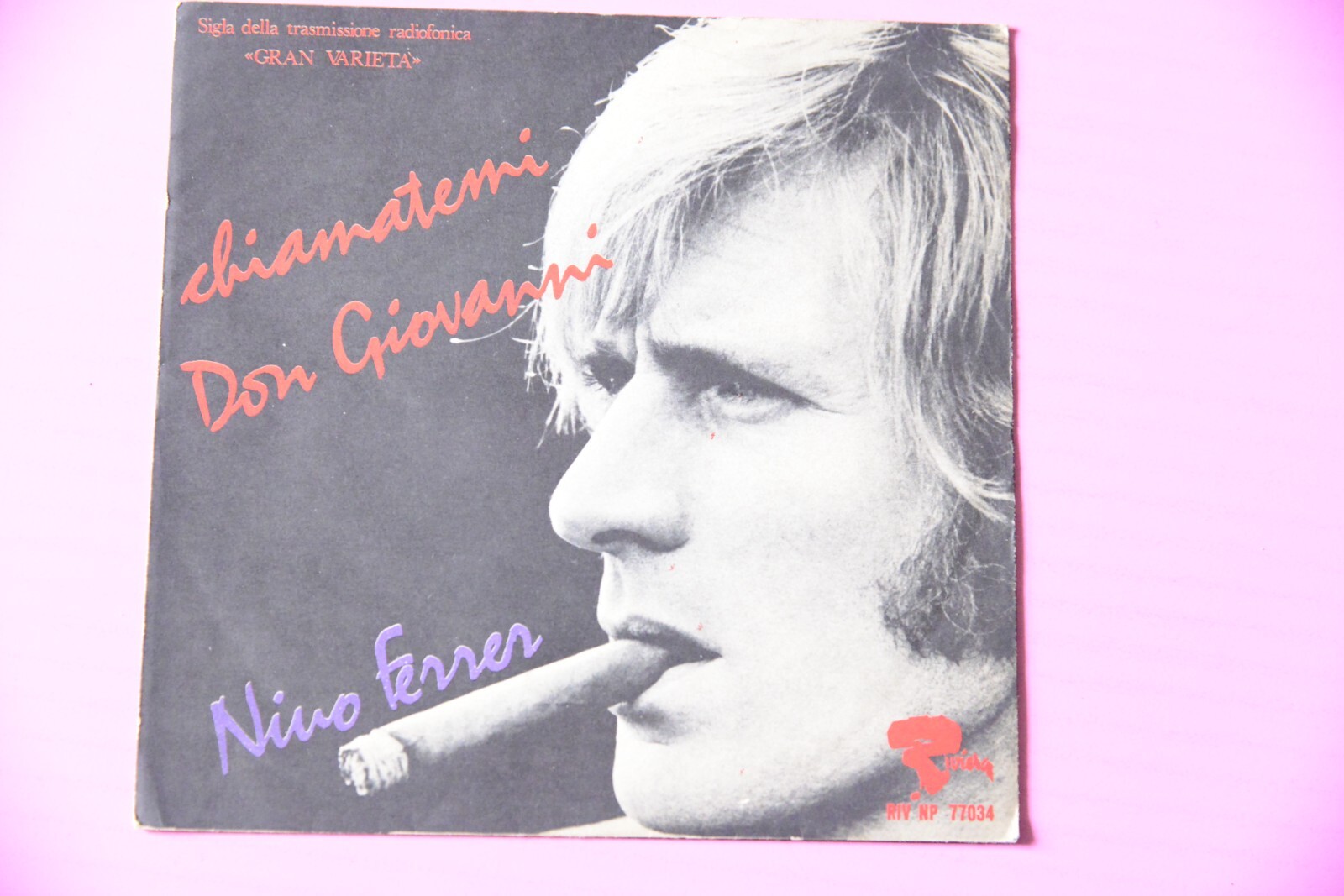 Nino Ferrer Call Me Don Govann 7 " Italy Only Cover Senza Record | eBay