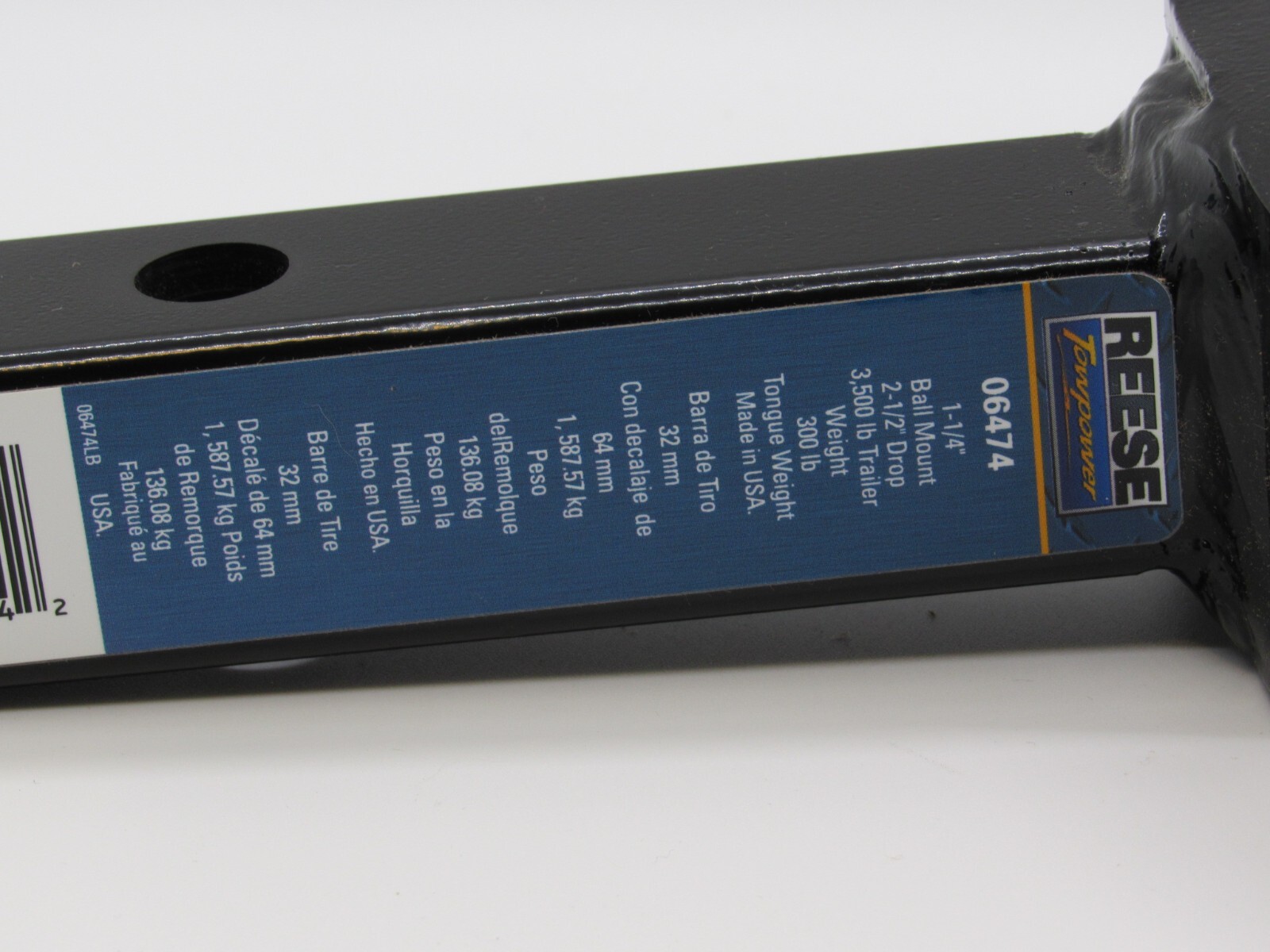 Polaris 3" Drop Receiver Hitch Draw Bar Part # 2873365 | eBay