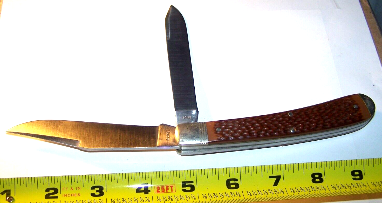 1998 REMINGTON UMC USA R293 BULLET JUMBO TRAPPER POCKET KNIFE LIMITED ...