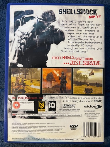 PS2 ShellShock Nam 67 Playstation 2 Game Pal Golf | eBay Australia