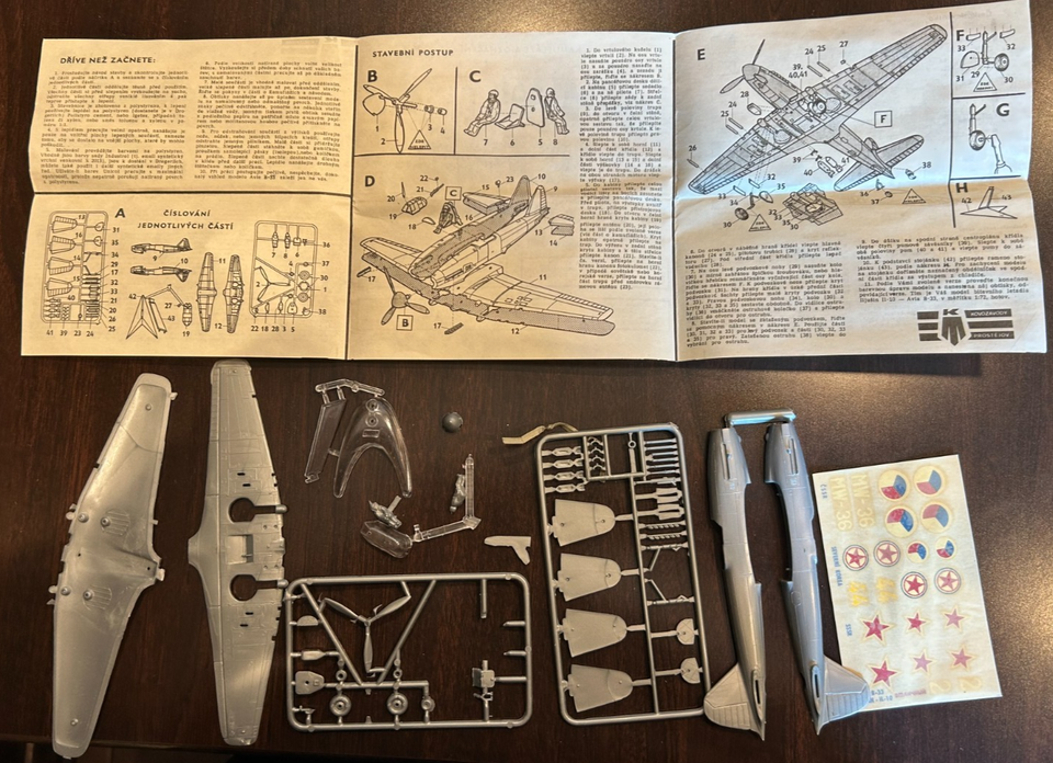Plastic Airplane Kits-Six Total Kits | eBay