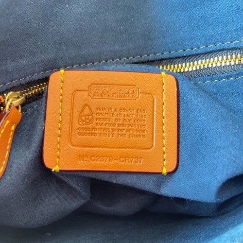 COACH OUTLET Soho Bag shoulder bag Upcycle Repurpose Denim CR737 B4LJF ...