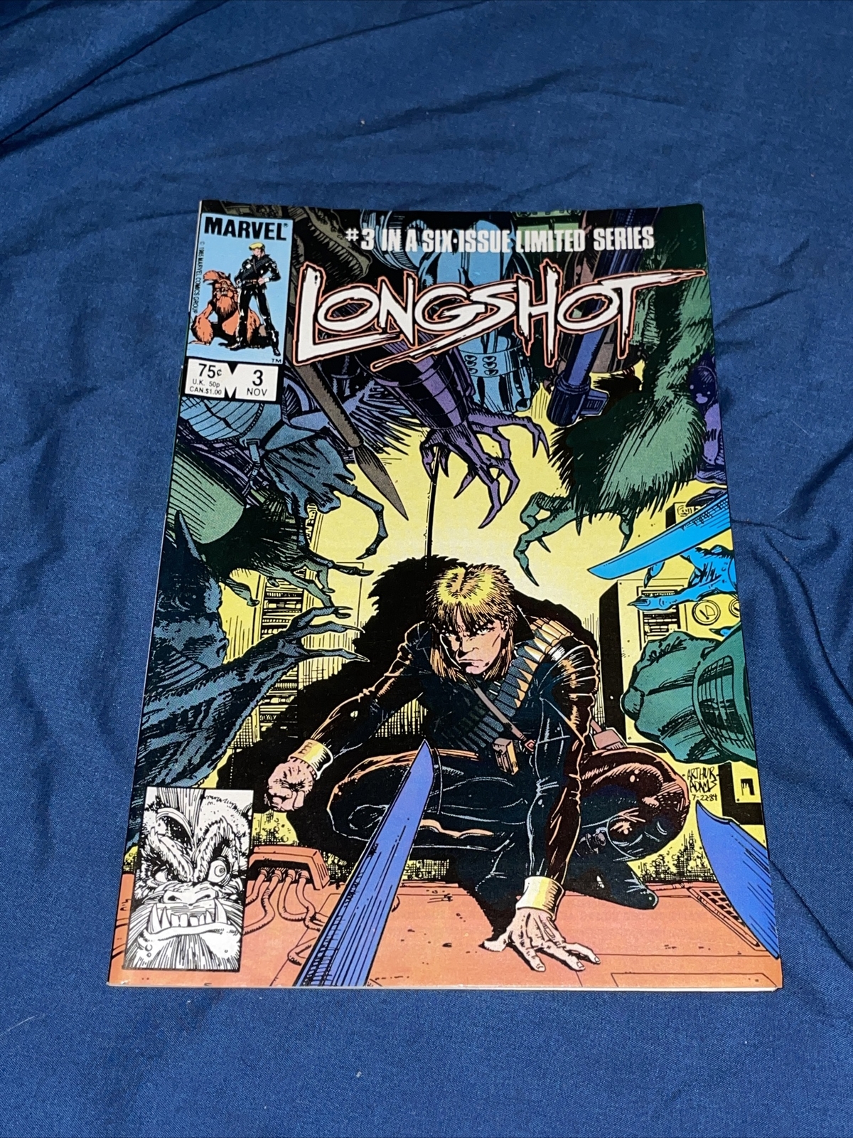 Longshot #3 Limited Series 1st Appearance Mojo | eBay