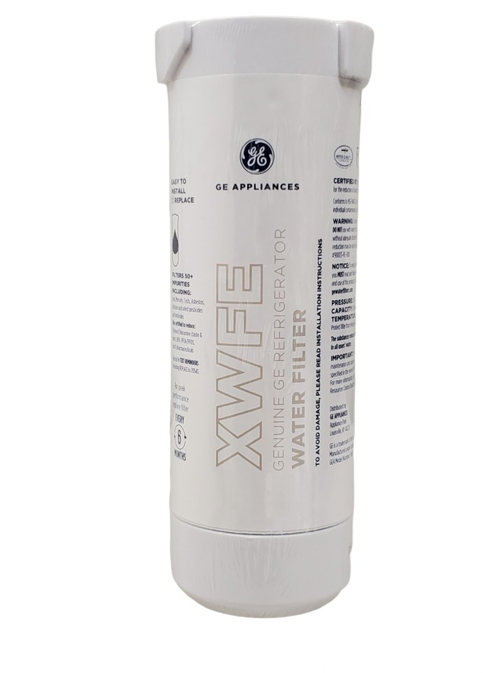 Genuine OEM GE XWFE Refrigerator Replacement Water Filter WITH CHIP ...