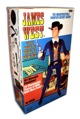 Marx JAMES WEST of WILD WILD WEST (BOX ONLY) Best of the West | eBay