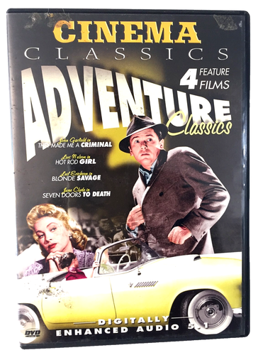 Cinema Classics 4 Adventure Films Hot Rod Girl + 3 Movies DVD | eBay