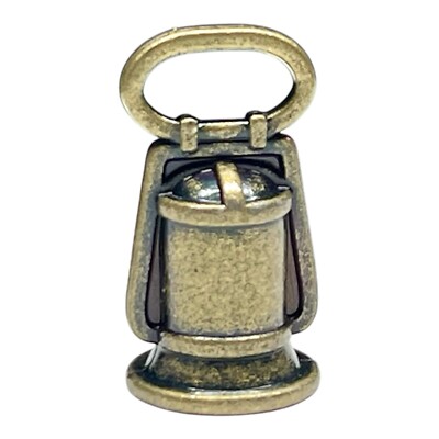 Monopoly 80th Anniversary Retro Edition Lantern Light Gold Tone Pawn ...