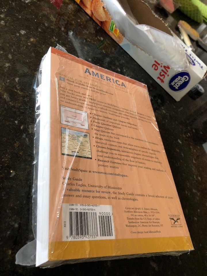 America, Volume 2 : A Narrative History by David Emory Shi and George ...