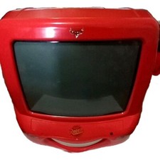 Disney Pixar Cars Lightning Mcqueen 13" CRT TV DVD Combo Television for ...