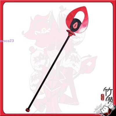 Hazbin Hotel Alastor‌ Standing Microphone Cane Cosplay Prop Halloween ...