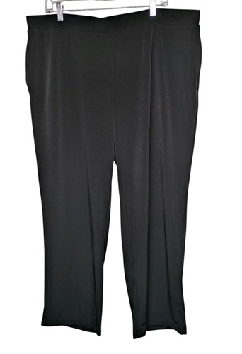 Susan Graver Pull On Liquid Knit Pants 1XP Petite | eBay