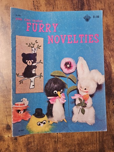 You Can Make Furry Novelties w/ Craft Fur & Felt Animals Monsters ...