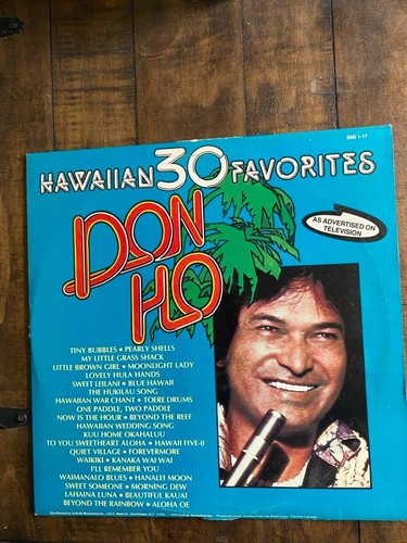 Don Ho Hawaiian 30 Favorites LP Record Album Vinyl 1979 | eBay