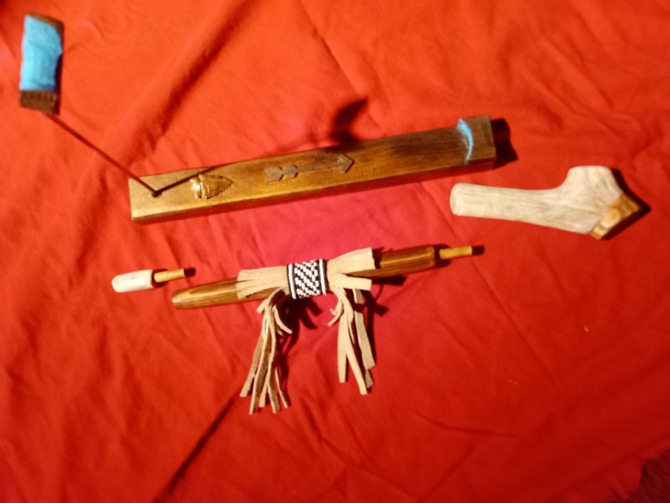 Native American Type Antler Piipe | eBay