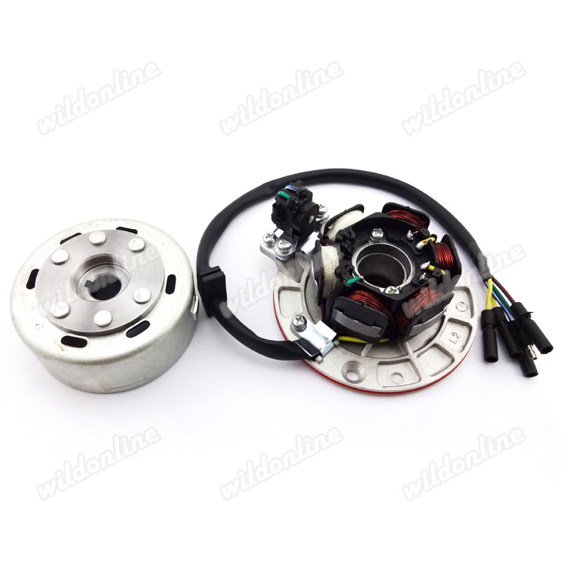 Magneto Stator Rotor Kit With Light For YX 140 150 160 cc GPX SSR Pit ...