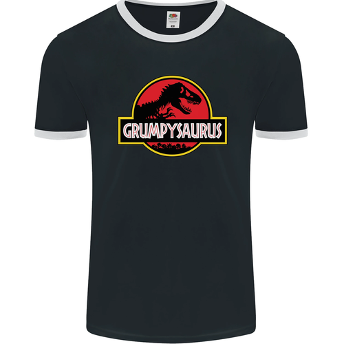 Grumpysaurus T-Shirt Ringer Drôle Pour Homme Grincheux | eBay