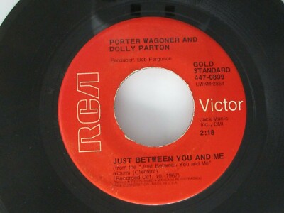 Porter Wagoner Dolly Parton – Just Between You And Me 45 RCA Victor 1968 | eBay