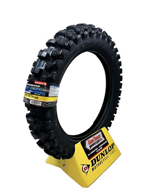 Dunlop 110/100-18 MX34 REAR DirtBike Tire MX 34 Geomax 110 100 18 Tire ...