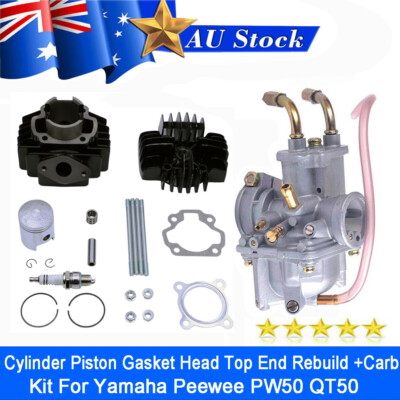 Engine Rebuild Kit Head Bore Cylinder Barrel Piston/Carburetor For ...
