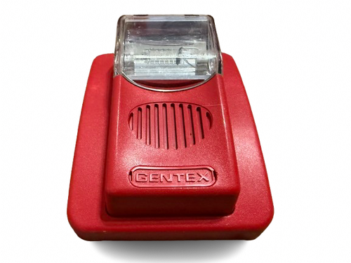 Gentex GEC24-60WR Fire Alarm Horn Strobe Wall Red | eBay