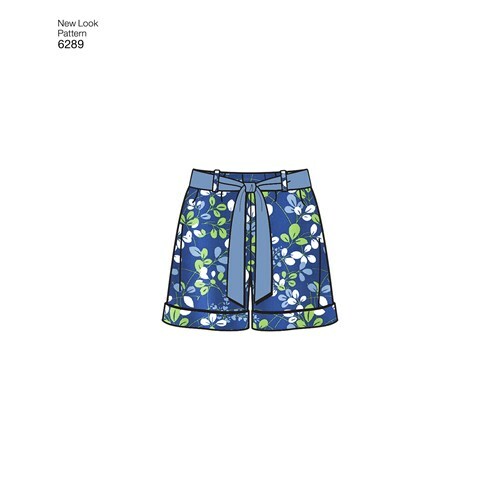 New Look Sewing Pattern 6289 Misses 8-18 Easy Wide Leg Pull-on Pants ...
