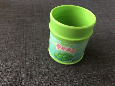 VTG Fisher Price Play Food Fun Replacement Baby Mealtime PEAS JAR No ...