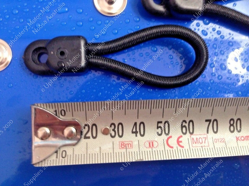 Bungee Loops - 70mm - 10 Pack TOOL INCLUDED - Bunji Tonneau Ute Marine ...