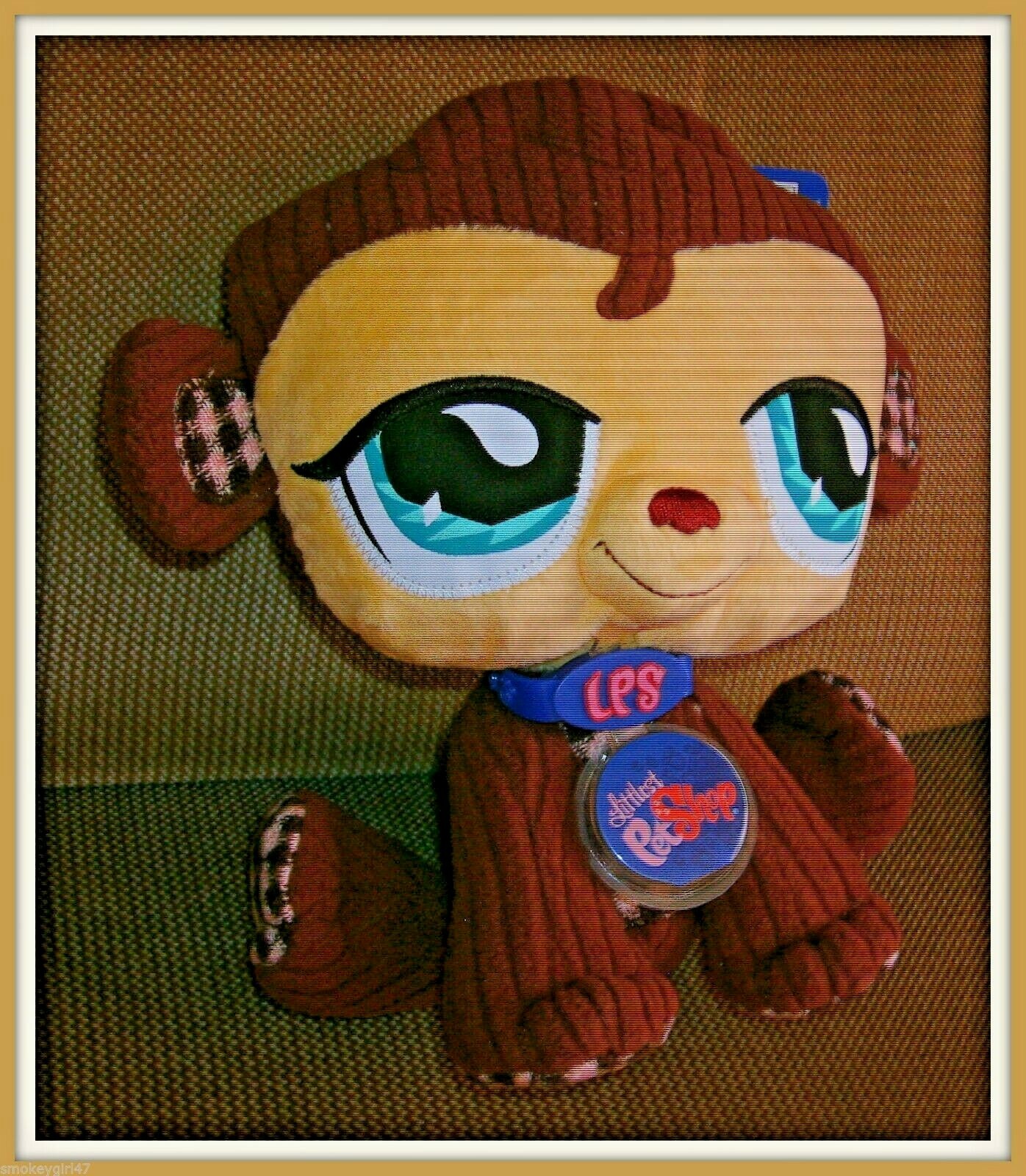 Littlest Pet Shop VIP Monkey Plush Stuffed Animal Toy, NWTs 2007 Unused ...