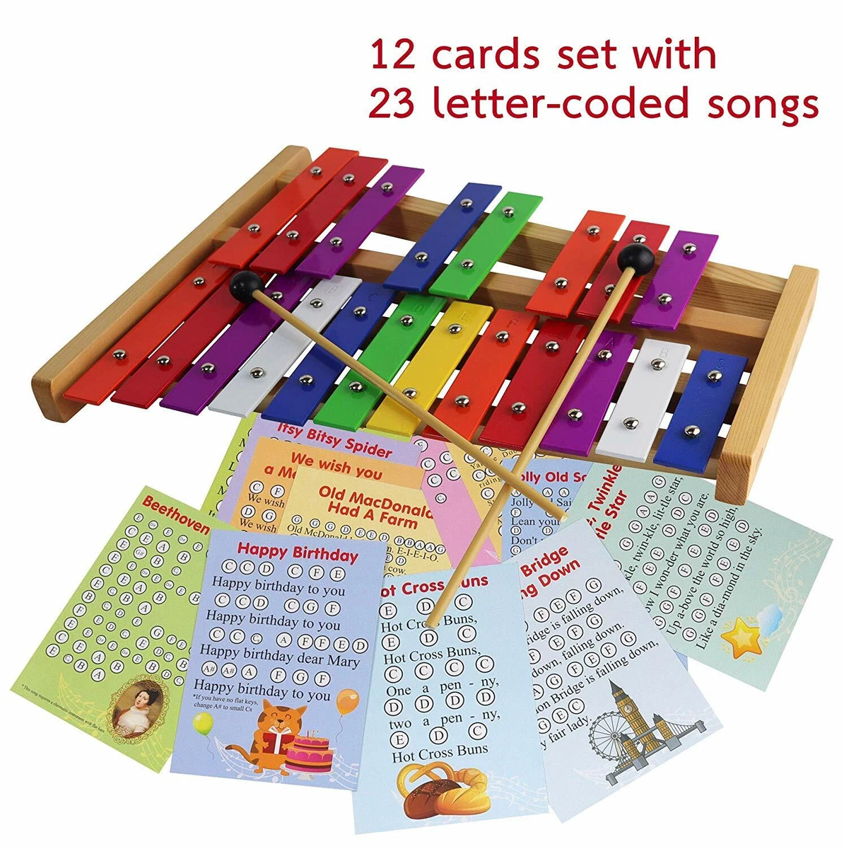 Xylophone Sheet Music With Letters