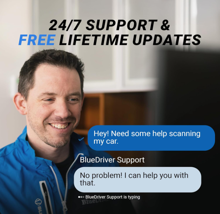 BlueDriver Bluetooth Pro OBD2 Scanner for iPhone & Android, No ...