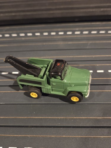 AURORA THUNDERJET 500 T JET INTERNATIONAL TOW TRUCK GREEN HO SLOT CAR ...