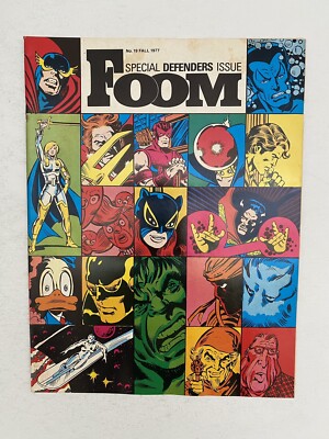 Marvel Comics: FOOM #19, Featuring: The Defenders, Rare Fanzine, 1977 ...