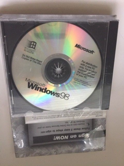 Brand New Microsoft Windows 98 | eBay