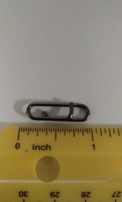 Hookers Terminal Tackle Clips Paperclip Fishing Lure quick Snap BULK ...