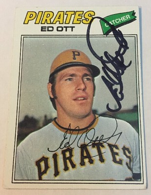 1977 Topps Ed Ott Signed Autograph #197 Baseball Card | eBay
