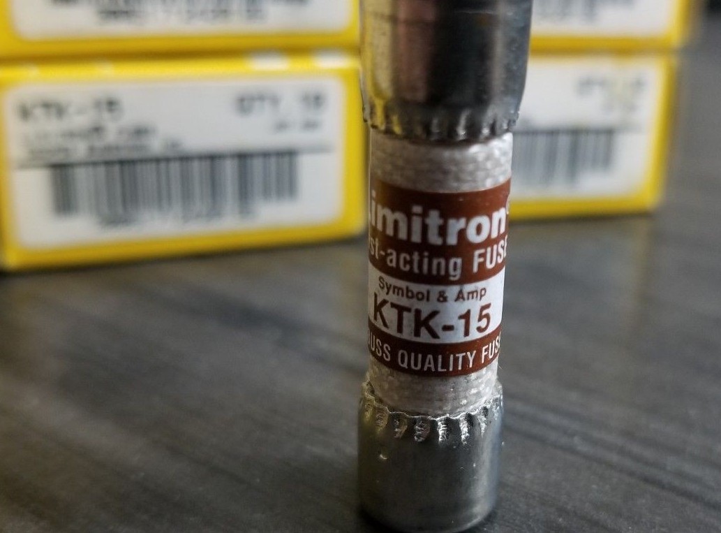 Cooper Bussman Limitron KTK-15 Fast Acting Fuse 600VAC | eBay