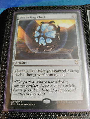 Unwinding Clock - Commander, Rare | eBay