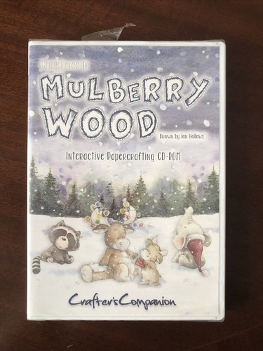 Mulberry Wood Christmas CD Rom For Paper Crafts - Crafters Companion ...