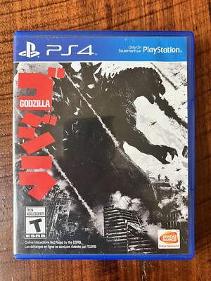 Godzilla (PlayStation 4, 2015) - PERFECT Condition - Played Once Only ...