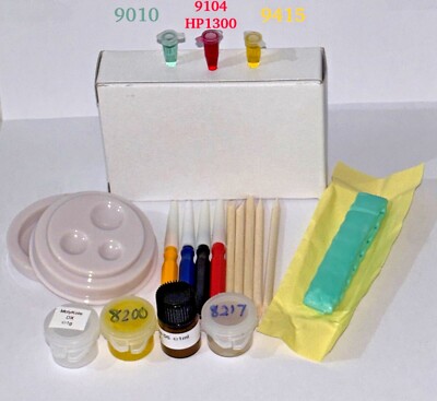 Starter Set Kit of Watch Oil Grease and Oiling Tools Moebius Molykote ...