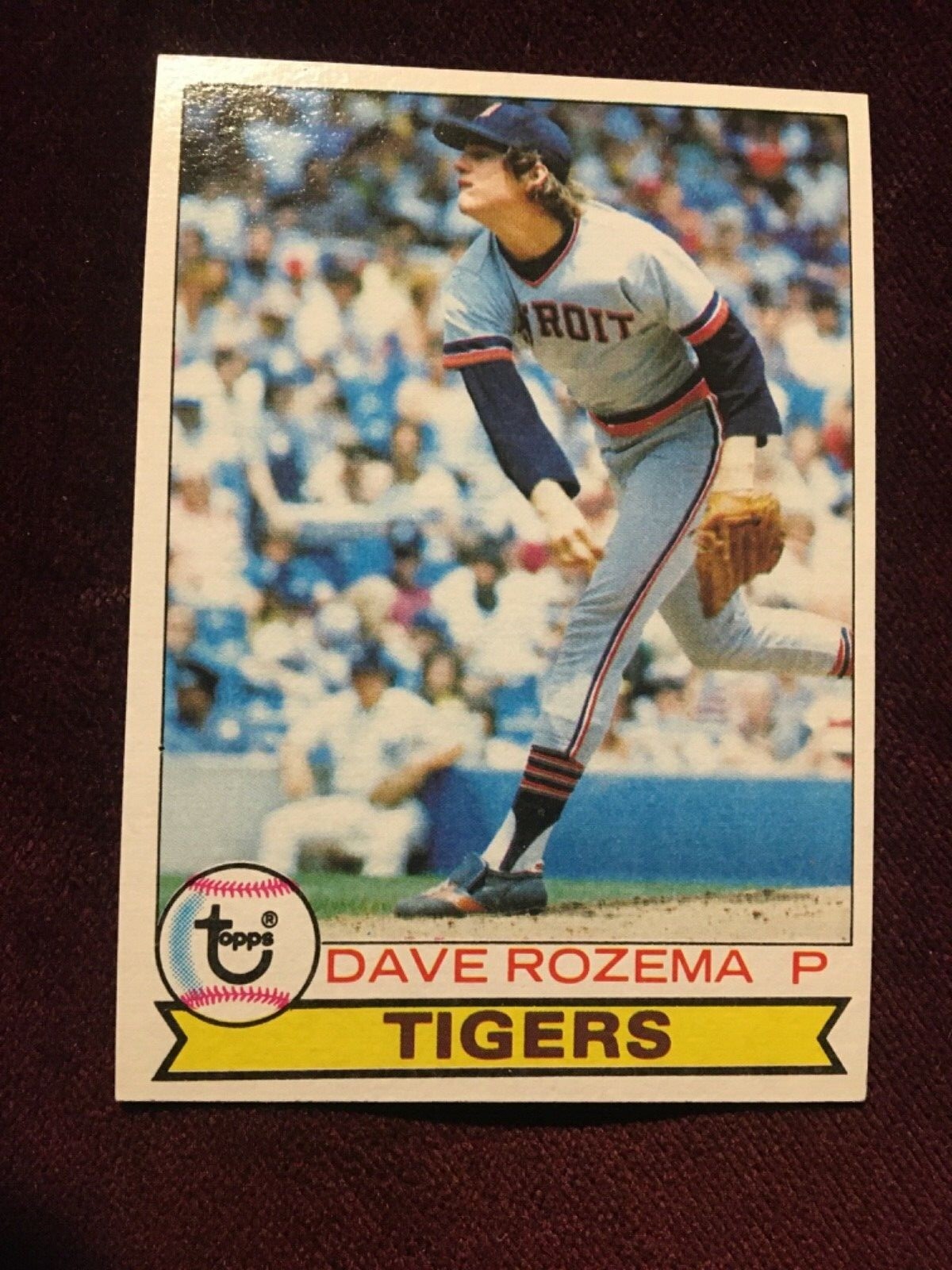 1979 Topps #33 Tigers Dave Rozema Baseball Card | eBay