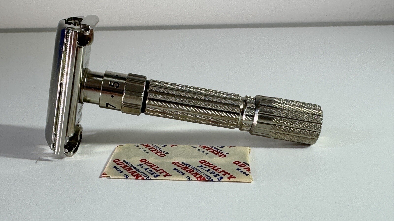 1961 Gillette Fatboy G2 Adjustable Vintage DE Safety Razor G-2 195 ...